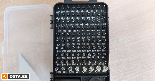 Peenema töö komplekt, otsikud, pintsetid jne - 110 osa! (180167658) - Osta.ee