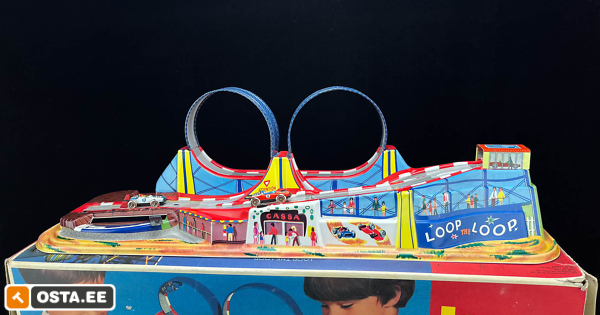 Technofix LOOP THE LOOP - vintage mänguasi DBGM Saksa (203281233) - Osta.ee