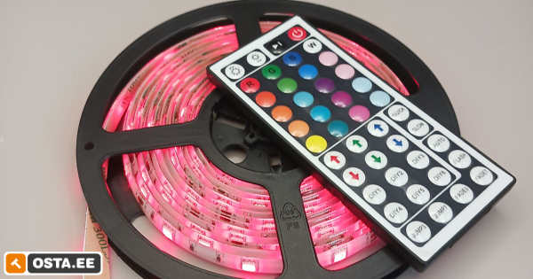 RGB LED riba tuled, 5m , (200094092) - Osta.ee