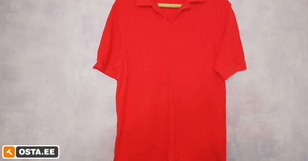 Punane meeste pluus XL (202704802) - Osta.ee