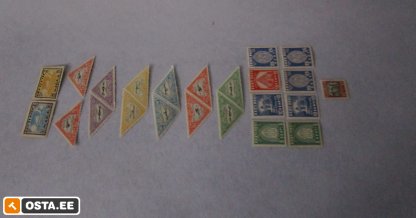 Vanad Eesti margid. (197317805) - Osta.ee