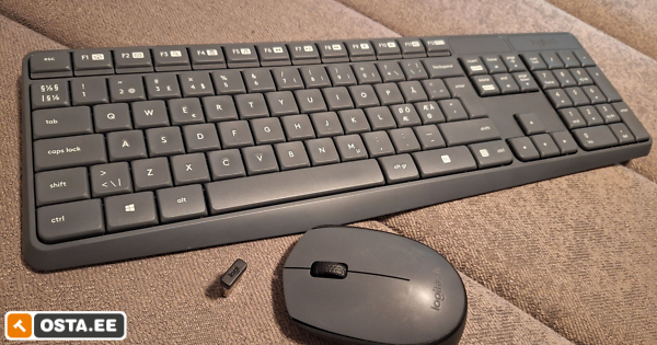 Logitech klaviatuuri ja hiire komplekt (212294910) - Osta.ee