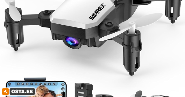SIMREX X300C Mini Drone with Camera 720P HD FPV (210405842) - Osta.ee