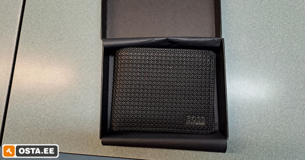 Must nahataolisest materjalist rahakott (192306927) - Osta.ee