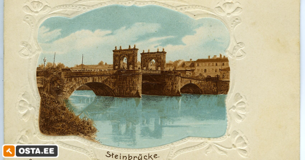 Tartu Kivisild väga vana kaart (212930021) - Osta.ee