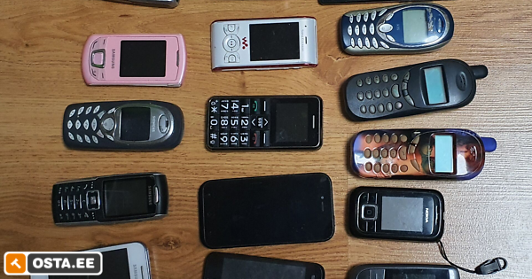 Telefonid 16tk. !!! (189767600) - Osta.ee
