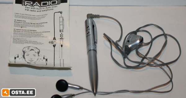 "Quasar FM Radio Pen" pastakas + raadio (207303797) - Osta.ee