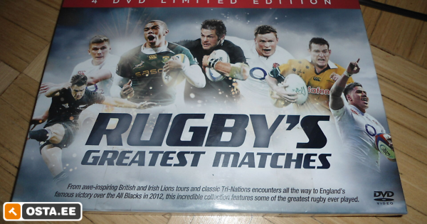 Dvd Rugby's greatest matches (24001 (202326230) - Osta.ee