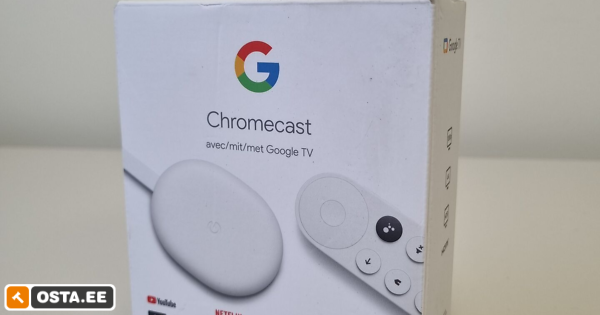 SUPER! Google Chromecast 4K + Google TV, valge (206755143) - Osta.ee
