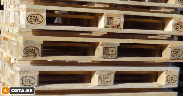 MEGA! EPAL Euro Pallet 15tk Euroalused (201693324) - Osta.ee