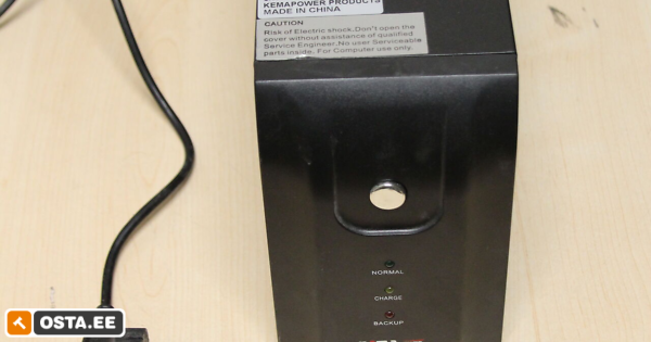 UPS / Katkematu toite allikas Kema Power UPS-AT1200 (720W) (195822997 ... UPS / Katkematu toite allikas Kema Power UPS-AT1200 (720W) (195822997 ...