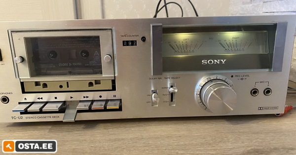 Sony tapecorder TC-U2. Stereo Cassette Deck. Vaata pilte! (184285465 ...