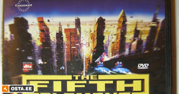 DVD - VIIES ELEMENT THE FIFTH ELEMENT Bruce Willis! (213100364) - Osta.ee