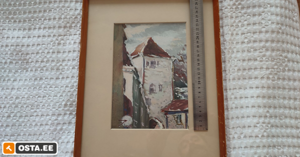 Pühapäevane pakkumine !!! Avamata väga ilus Tallinna pilt. (225608161 ...