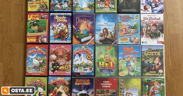 DVD plaadid (hulgi), multikad, filmid (eesti keeles). (128522738) - Osta.ee