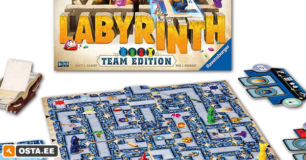 MEGA! Ravensburger 27328 Labyrinth Team Edition mäng (195568216) - Osta.ee