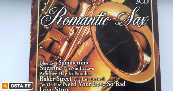 ROMANTIC SAX. 3 CD. (149504963) - Osta.ee