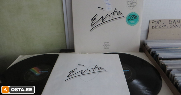 Andrew Lloyd Webber, Tim Rice " Evita " Musical 2 LP (96085573) - Osta.ee