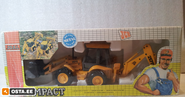MUDELAUTO TRAKTOR JCB 217S JOAL HISPAANIA 1:35 METALL (196851489) - Osta.ee
