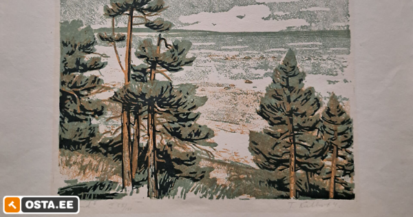 Eesti graafika, Toivo Kulles (Rand 1964) (206420729) - Osta.ee