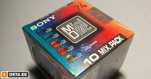 Minidisc Sony MDW-74KX (10-pack) (202504834) - Osta.ee