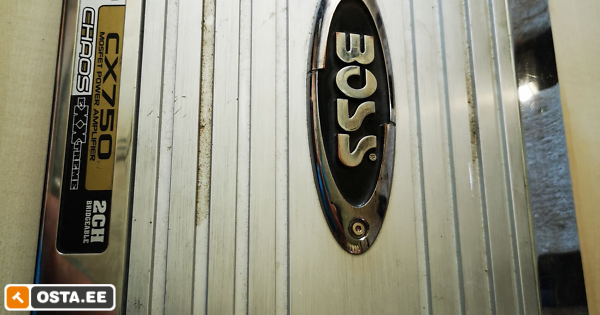 Helivõimendi, autosse, boss cx750 (212726185) - Osta.ee