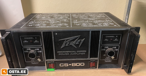 Peavey CS800 PA kontsertvõimendi (207177531) - Osta.ee
