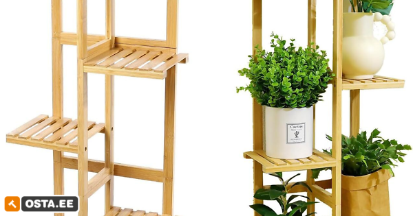 MEGA! Lillealus, bambusest taimede alus! UUS (228178652) - Osta.ee
