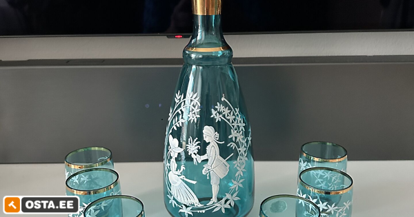 Bohemia glass komplekt karahvin ja 6 pitsi (207219078) - Osta.ee