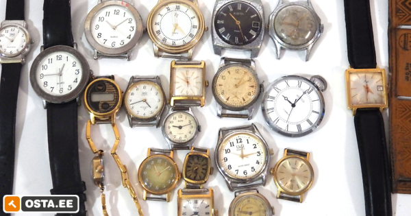 ENSV aegsed meeste naiste kellad - mõned ka TIKSUVAD (194539563) - Osta.ee