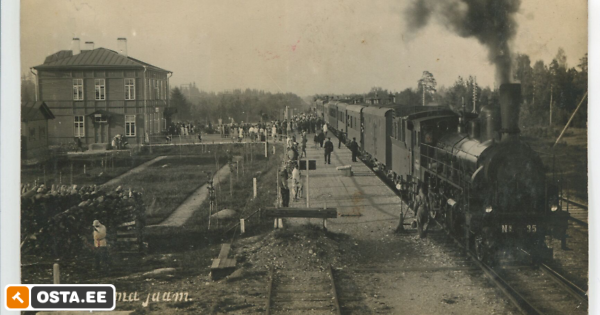 vasalemma raudteejaam, fotopostkaart ... (209971908) - Osta.ee