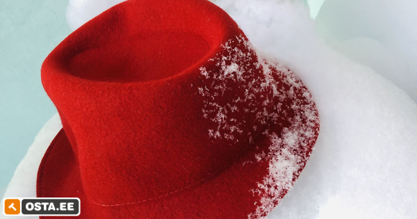 Villane punane Saksa vintage kübar, kaabu (203216157) - Osta.ee