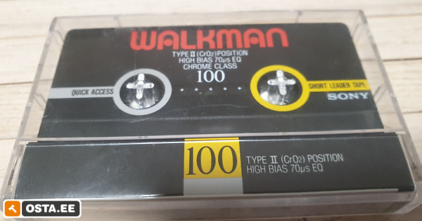 SONY WALKMAN 100 min chrome (172442298) - Osta.ee