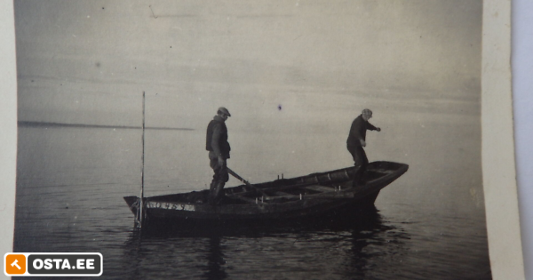 EW aegne kalameeste ja kalapaadi foto (206600347) - Osta.ee