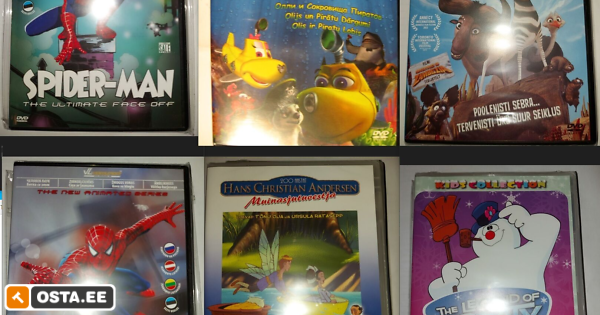 Uued multifilmid kiles - 6 erinevat dvd-d (196366346) - Osta.ee