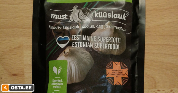 Kooritud must küüslauk 75 g, parim enne möödas (183316576) - Osta.ee