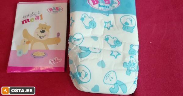 Baby Born Uus Pampers,Uus toit (199373228) - Osta.ee