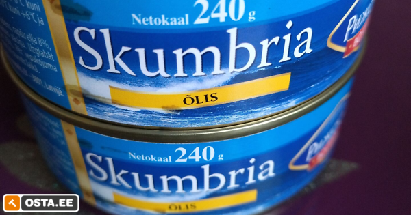 Skumbria õlis (191869557) - Osta.ee