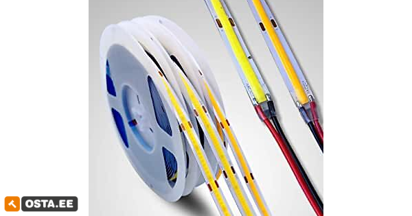 MEGA! COB LED-riba, 12V 5m, UUS! (195483480) - Osta.ee