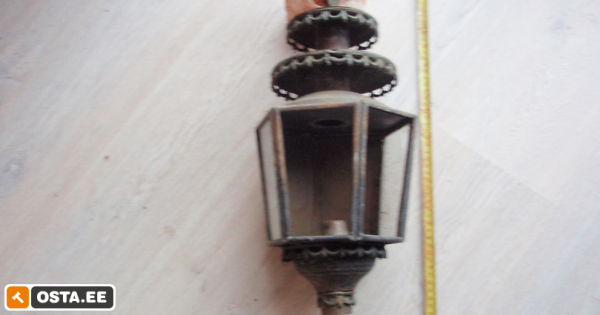 Vana lamp Старый каретный фонарь (204056778) - Osta.ee