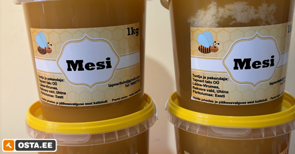 Müügil 3 kg mett 2023 aasta mesi (207177665) - Osta.ee