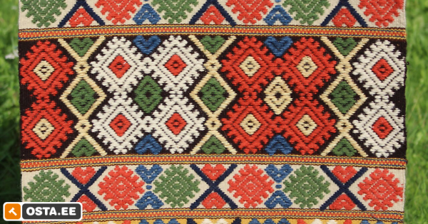 Super! Tikitud vaip / laudlina / kate. Muhu mänd jm muster (209162681 ...