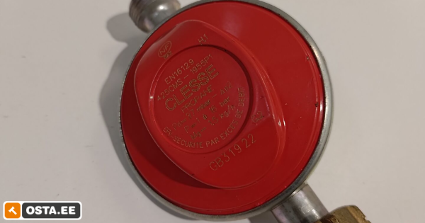 Propaani gaasiregulaator keermestatud turvalisusega (204621208) - Osta.ee