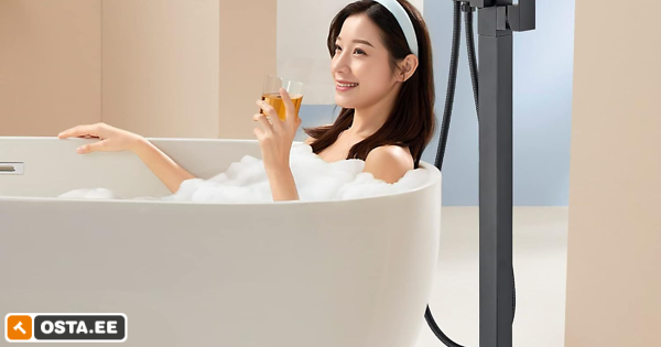 Rozin vanni segisti must 360 pööratav käsidušiga (219269297) - Osta.ee