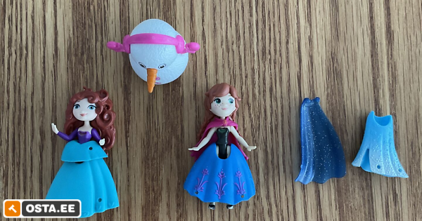 Frozen Anna, Vaprake Merida ja lumememm (174364104) - Osta.ee
