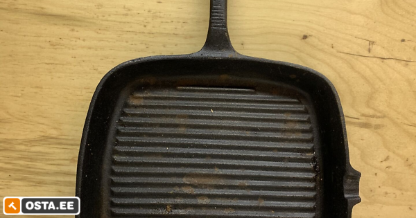 malmpann,grillpann, pann (182974608) - Osta.ee