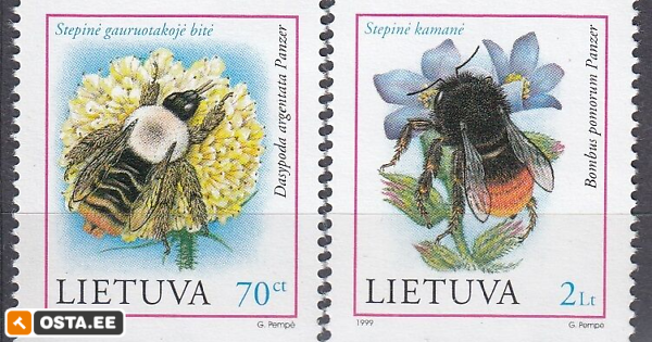 Leedu " MESILASED / MESINDUS " 1999 MNH (195318528) - Osta.ee