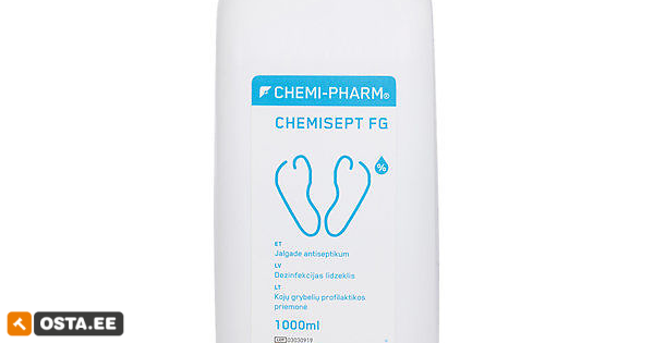 Chemisept FG jalgade antiseptikum 1000ml (140079972) - Osta.ee