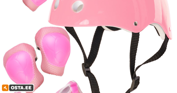 Laste kiiver S (48-52cm) + kaitsmed (217306901) - Osta.ee