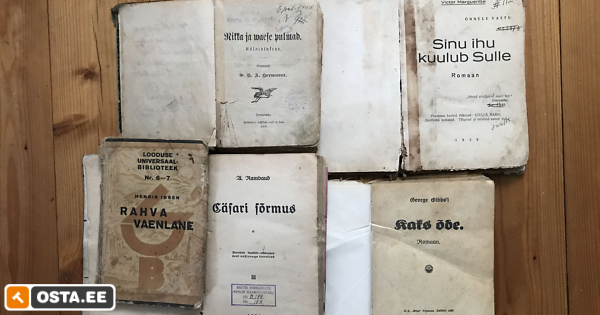 VANAD RAAMATUD AASTATEST 1899-1933 (187583615) - Osta.ee